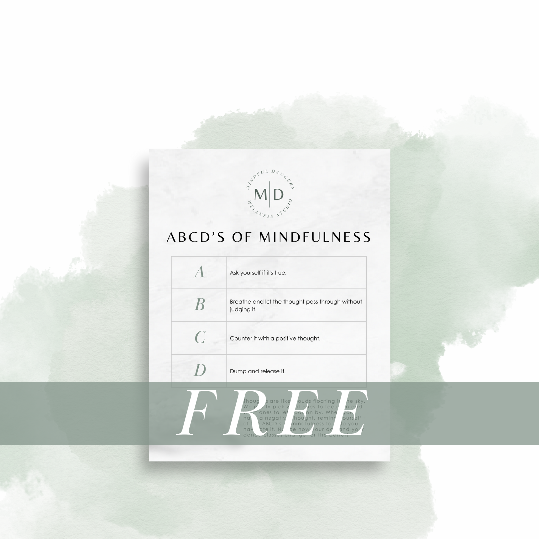 FREE ABCD's of Mindfulness – Mindful Dancers