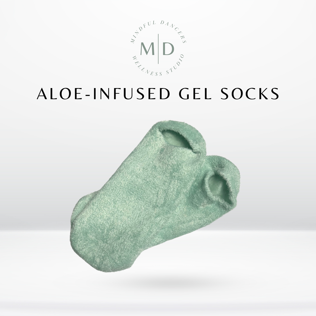 Aloe-Infused Gel Socks – Mindful Dancers