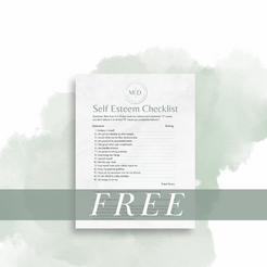 FREE Self Esteem Checklist – Mindful Dancers
